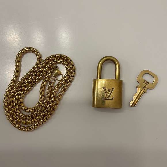 Louis Vuitton | Accessories | Authentic 3 Louis Vuitton Gold Lock And ...